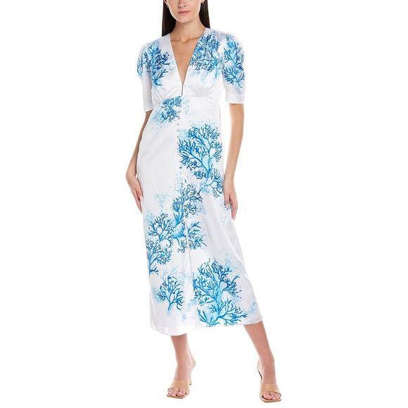 Garrie B | Dresses | Garrie B Satin Midi Dress | Poshmark